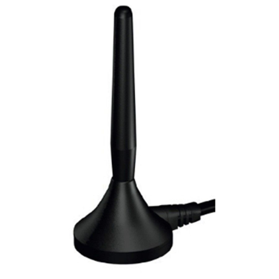 SMA MiniMag, vehicle antenna mount, black, magnetic, frequency range ...